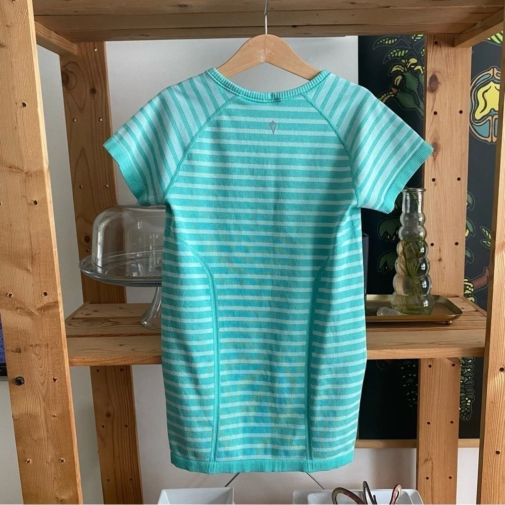 Ivivva | Shirts & Tops | Lululemon Ivivva Turquoise Blue Fly Tech ...